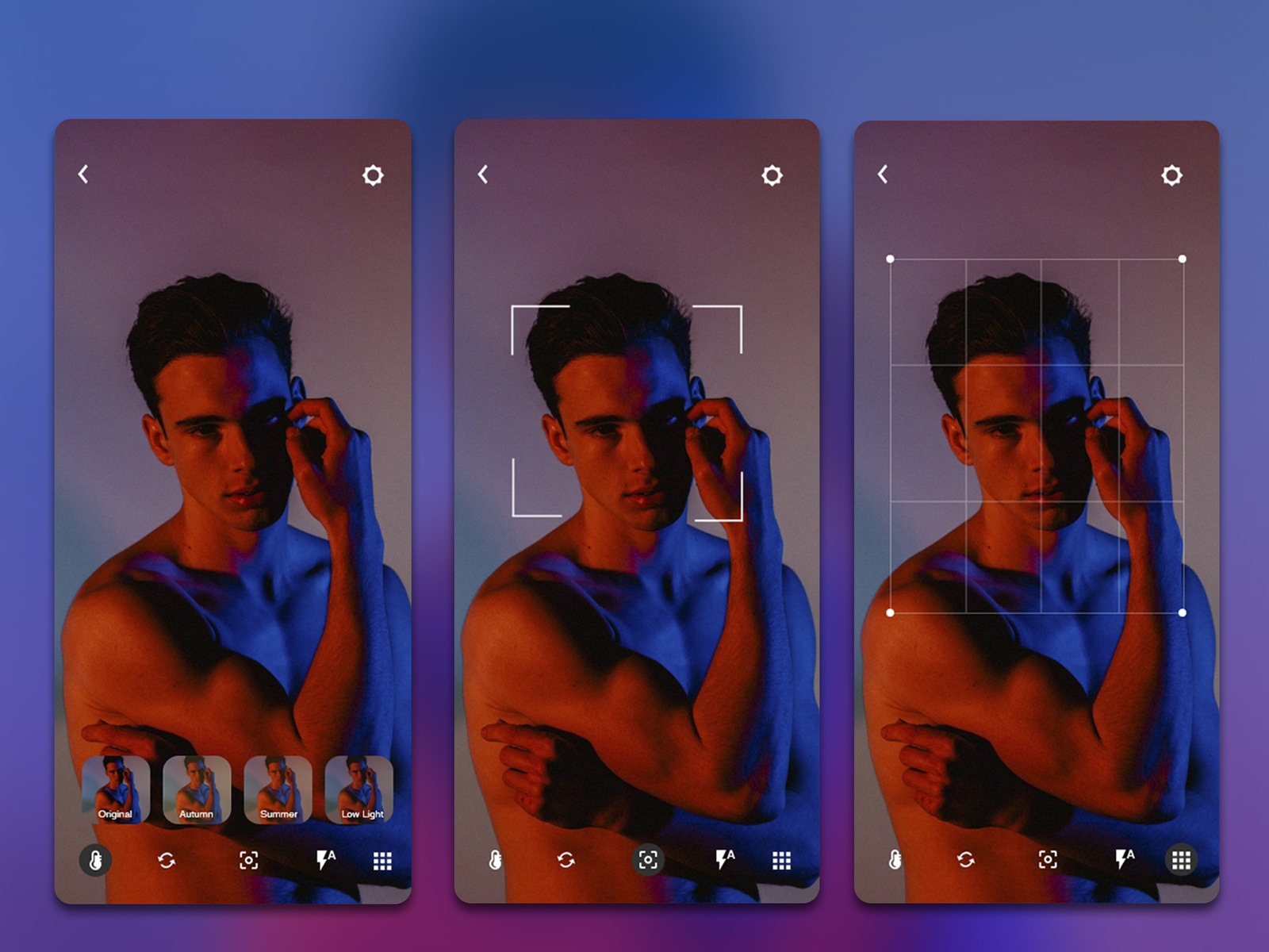 iOS Camera app concept by Chris Runtuwene on Dribbble