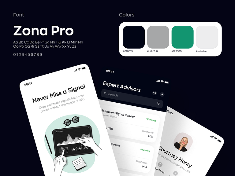 Online Broker App By Dmitry Lauretsky For Ronas It Uiux Team On Dribbble