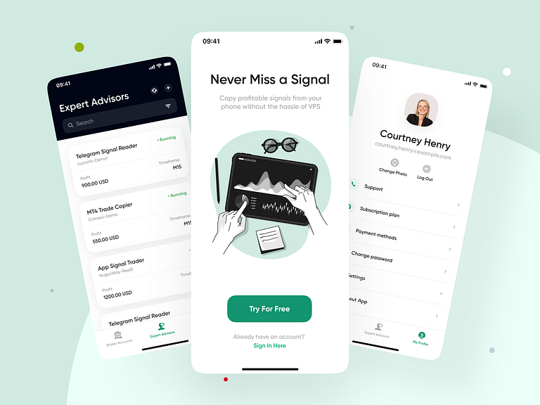 Online Broker App By Dmitry Lauretsky For Ronas It Uiux Team On Dribbble