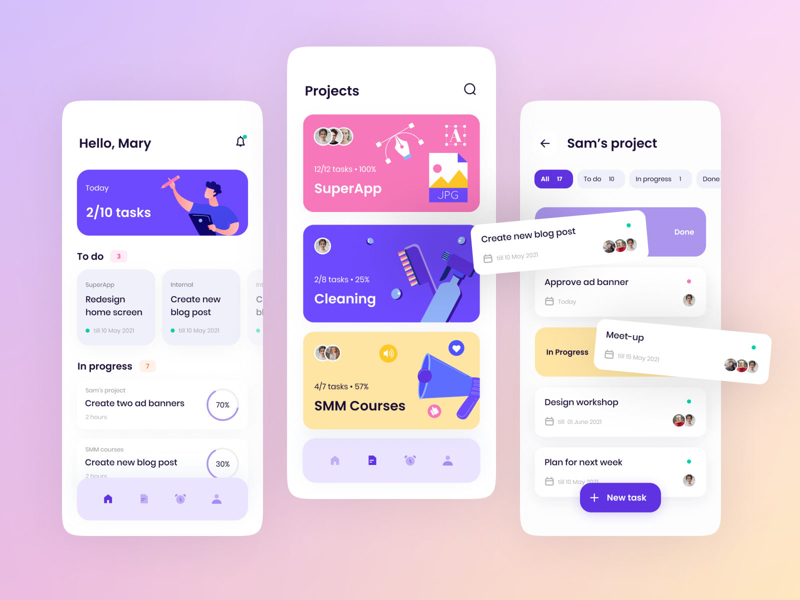 Task Management App by Dmitry Lauretsky for Ronas IT | UI/UX Team on ... Task Management App by Dmitry Lauretsky for Ronas IT | UI/UX Team on ...