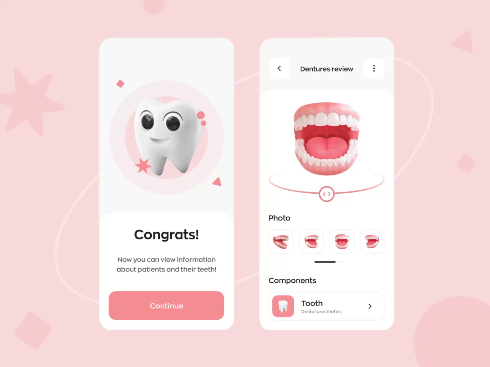 Dentist's App by Dmitry Lauretsky for Ronas IT | UI/UX Team on Dribbble