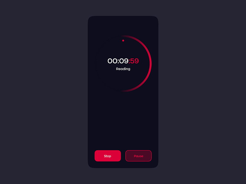 Timer App by Dmitry Lauretsky for Ronas IT | UI/UX Team on Dribbble