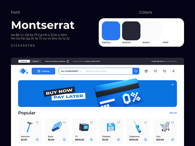 Website Marketplace Concept By Dmitry Lauretsky For Ronas It Uiux