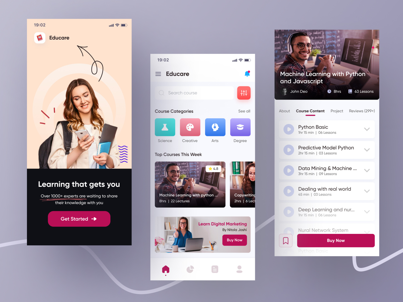 E-learning: Online Course App 2021 by Audin Rushow on Dribbble