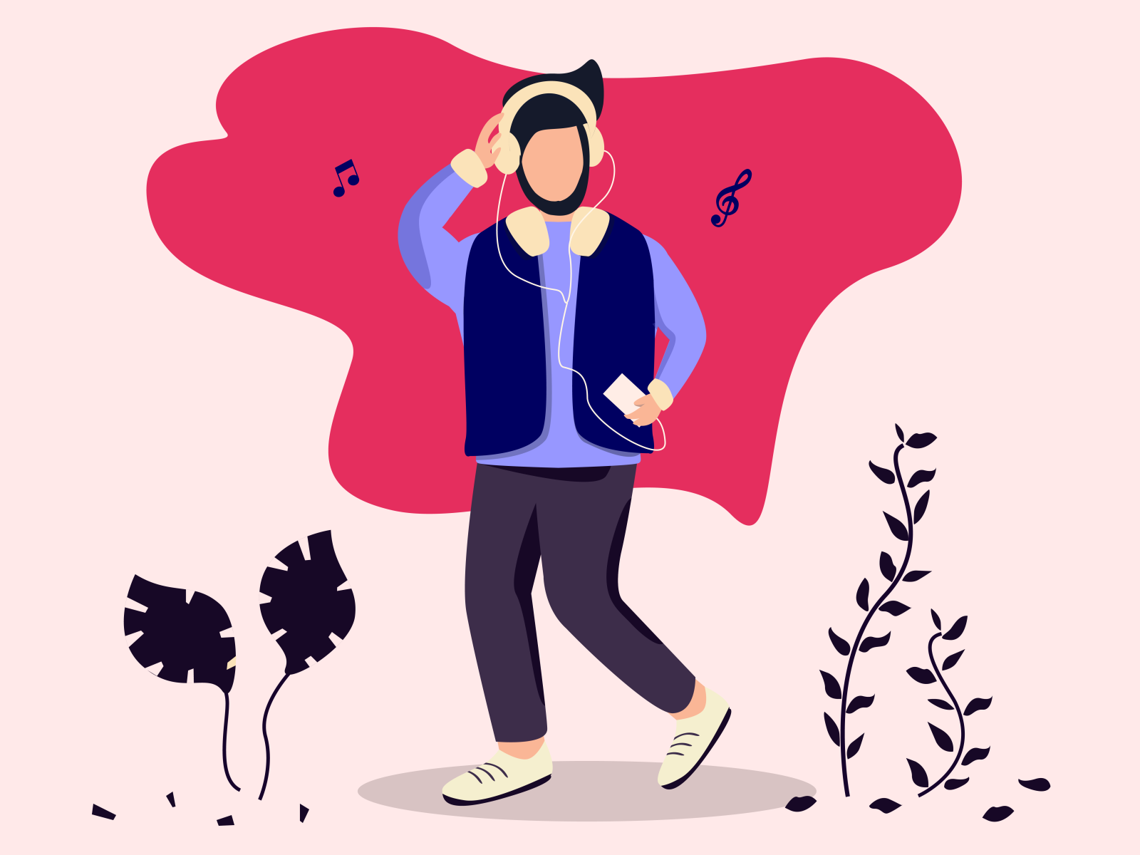 Trendy illustration Character Design by Audin Rushow on Dribbble