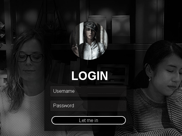 Login Form Dark Theme by Abdul Wahab on Dribbble