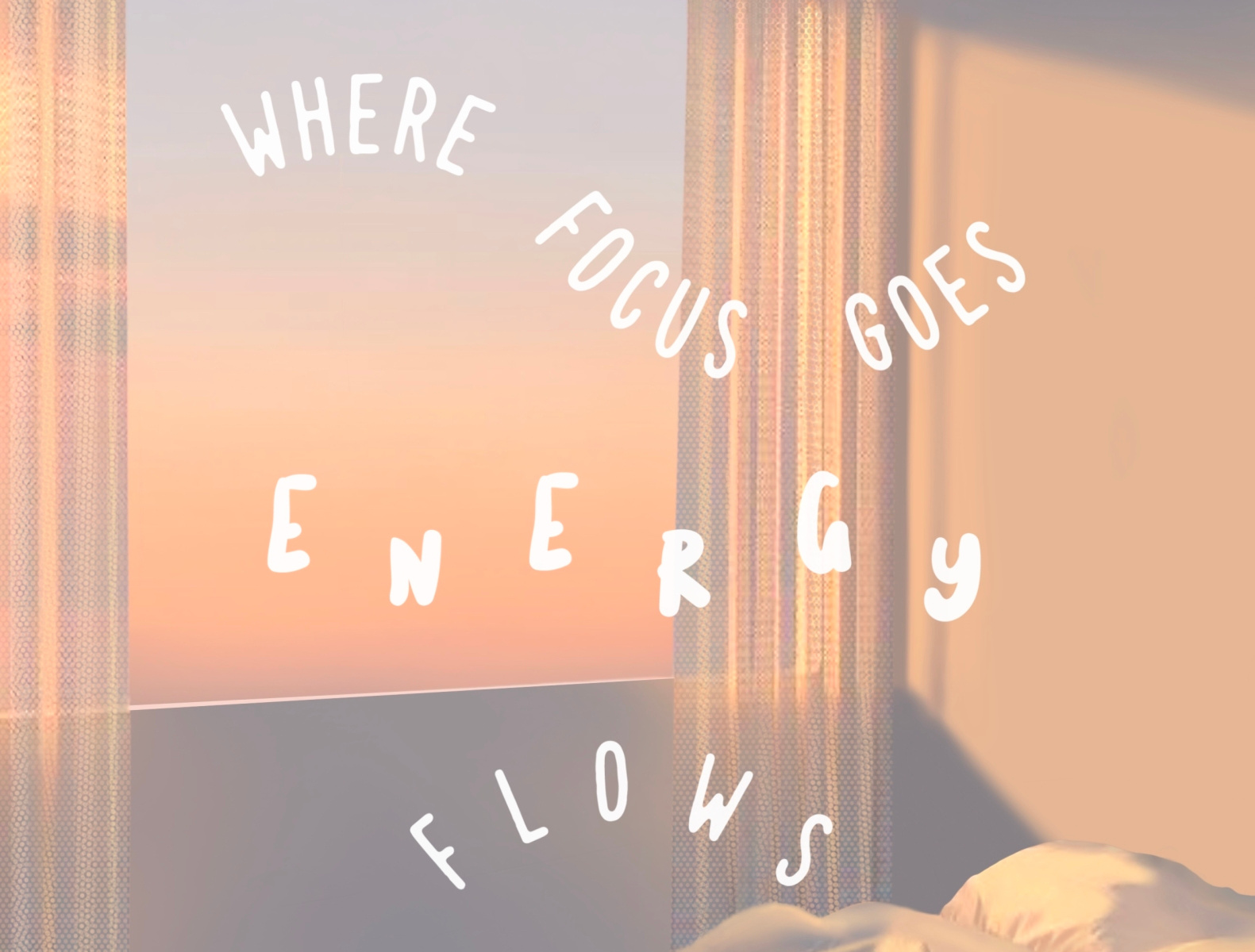 Where focus goes, energy flows by yasminedesign.co on Dribbble