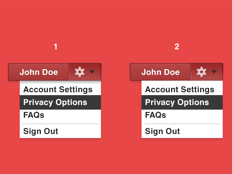 Drop-down Guess by Bilal on Dribbble
