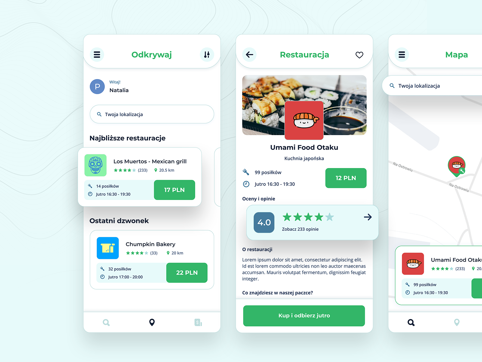 Eco food app, No waste by Patryk Górnik on Dribbble