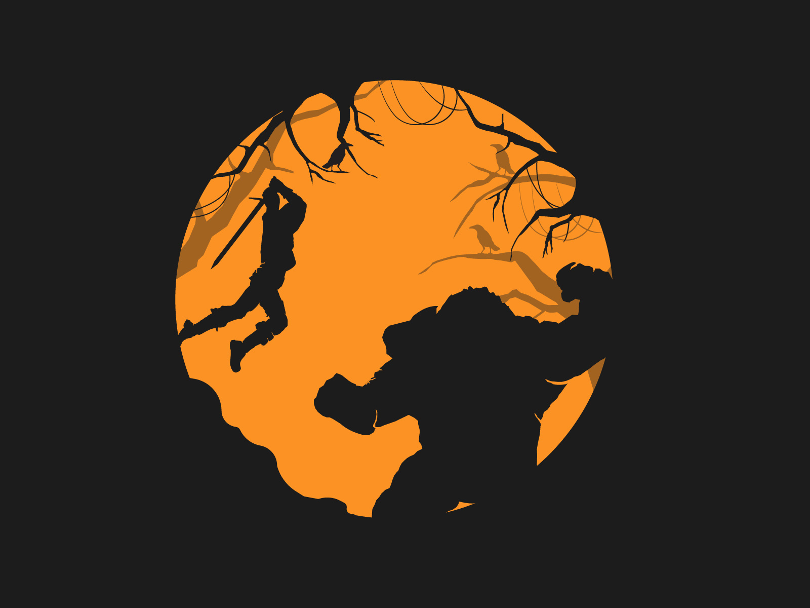 The Witcher illustration by Kovács Evelin on Dribbble