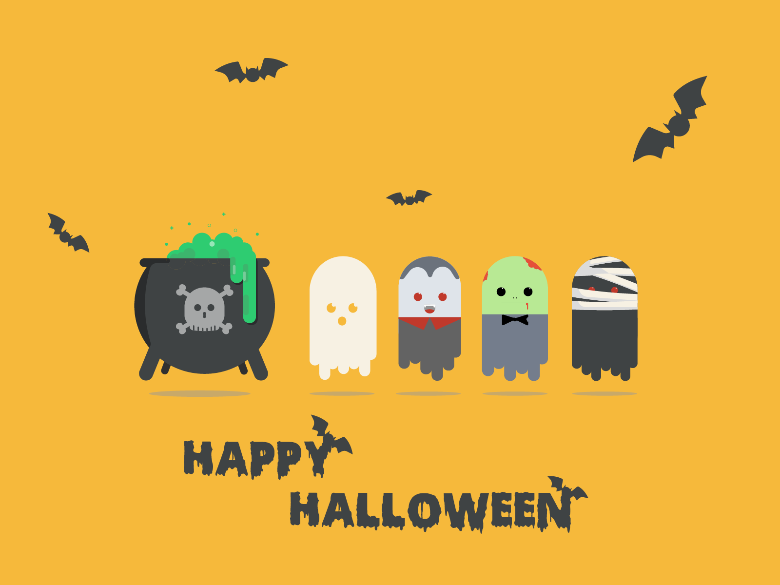 Happy Halloween by Kovács Evelin on Dribbble