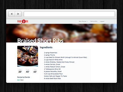 Panfork by Davide Di Cillo on Dribbble