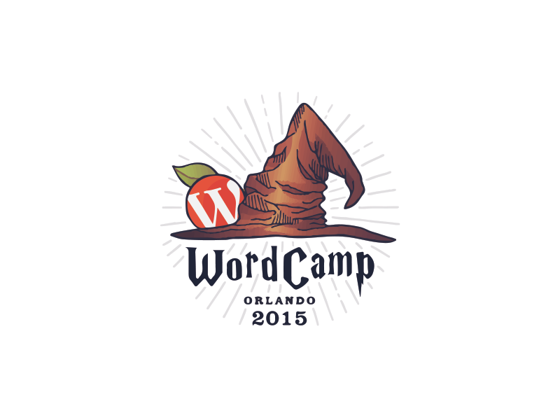 Wordcamp Orlando 2015 Logo by Hyemi Oh on Dribbble