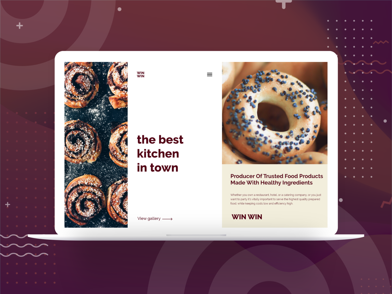 Winwin Kitchen Web Ui by Aaron Oak on Dribbble
