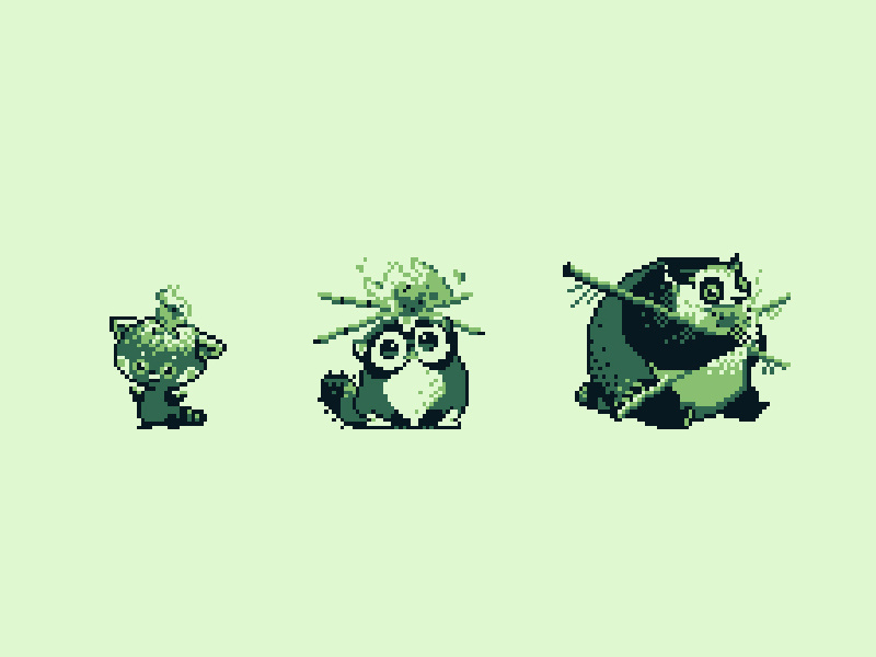 Sprites 4–6 by Andrew Kolb on Dribbble