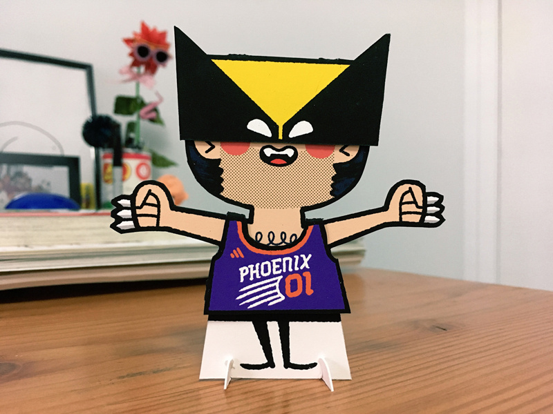 Logan Paper Doll by Andrew Kolb on Dribbble