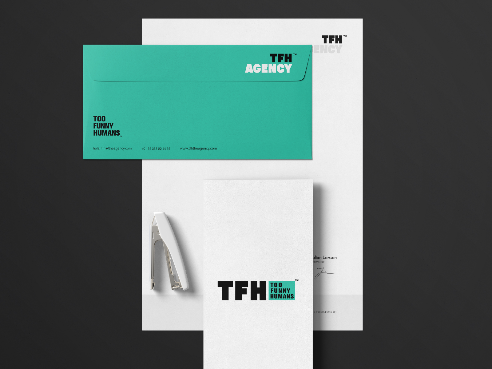 TFH Agency - Branding by Mariela Canaán for WELOVECORNER on Dribbble