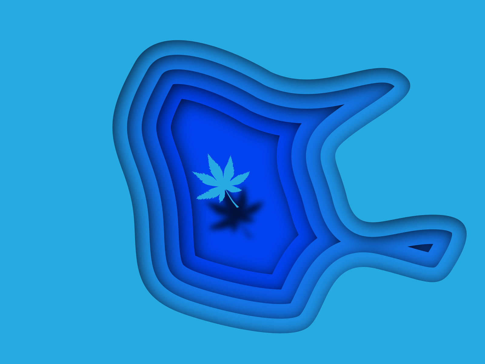 Puddle and Leaf by Sanele Phewa on Dribbble