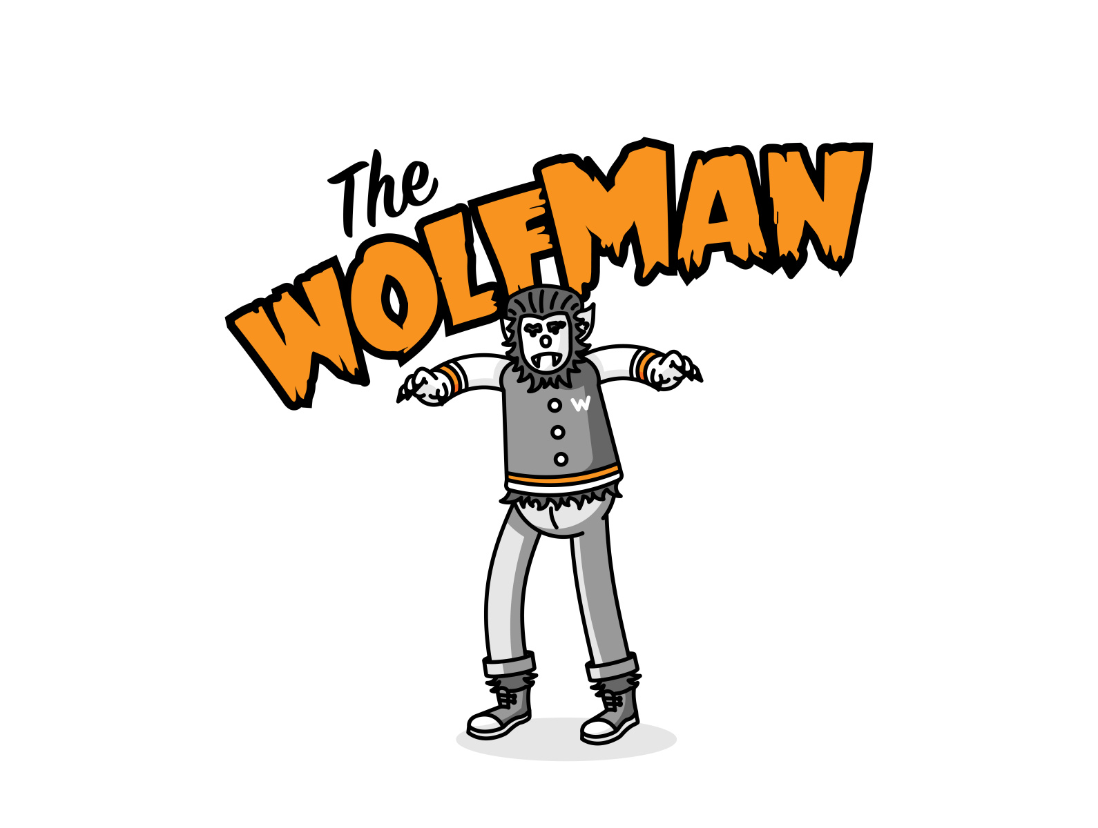 The Wolfman by Luke McConkey on Dribbble