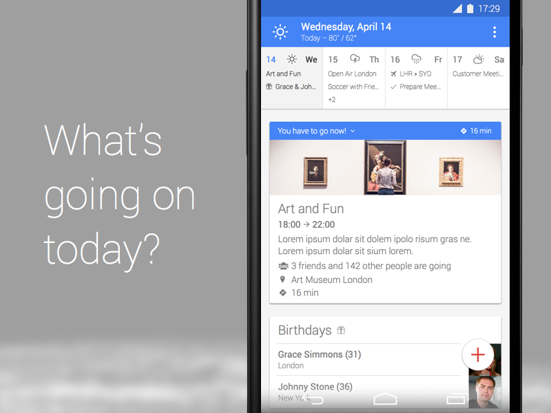 Calendar Android App by Bruno Joseph on Dribbble