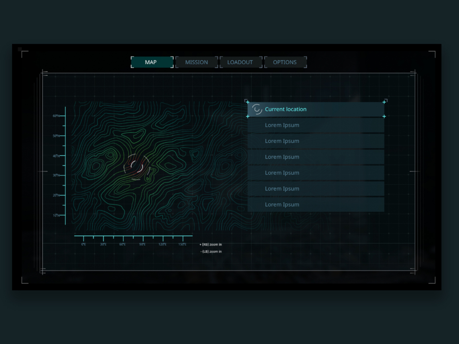 Game UI_Military by irene phoenix on Dribbble