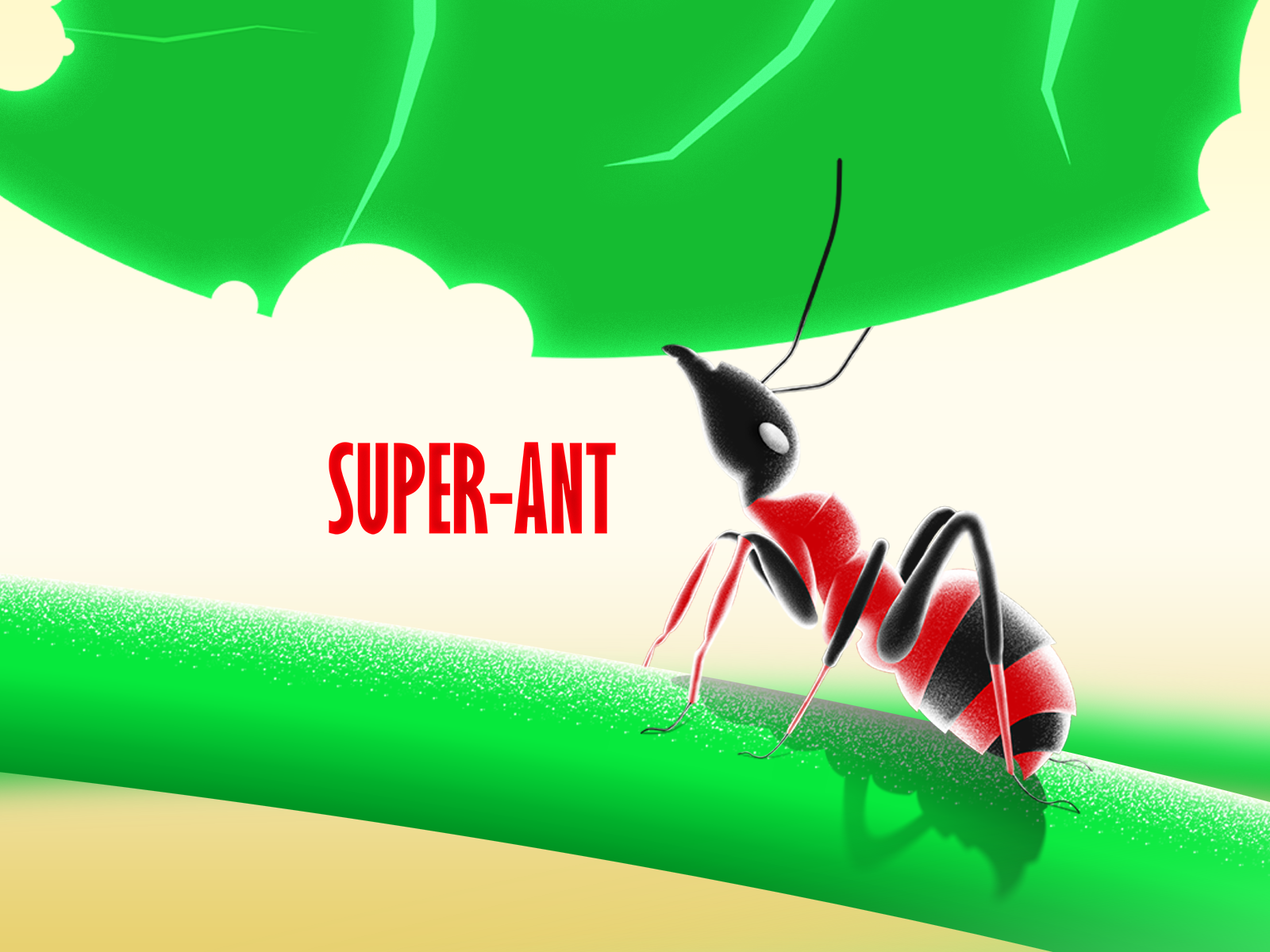 SUPER-ANT by Majid Alaa Eldeen on Dribbble