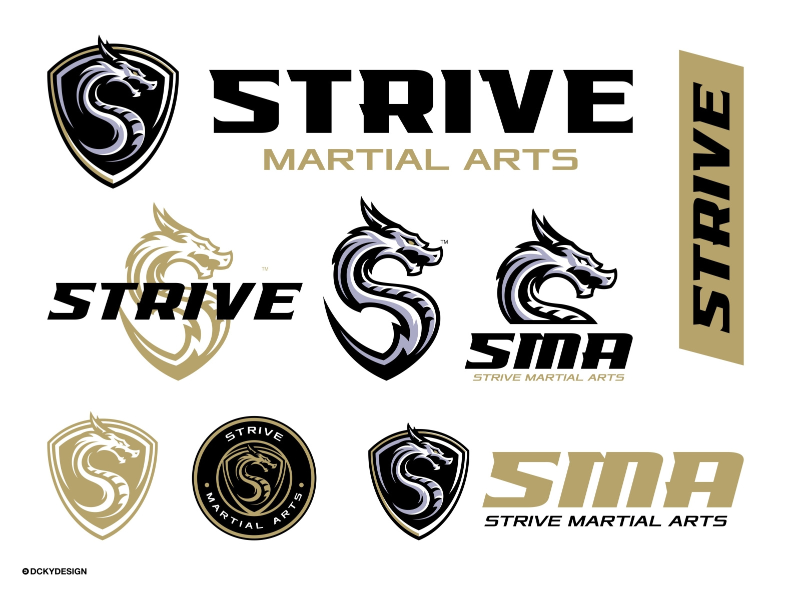 STRIVE MARTIAL ARTS by Dckydesign on Dribbble