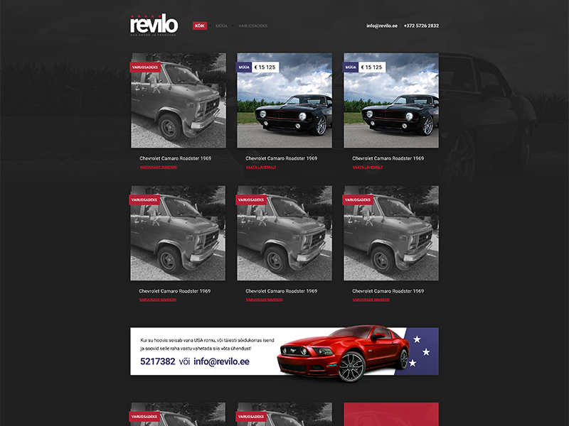 revilo v2 by Kaarel Metsaots on Dribbble