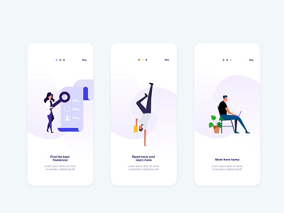 Minimal UI by Dinidu Missaka on Dribbble