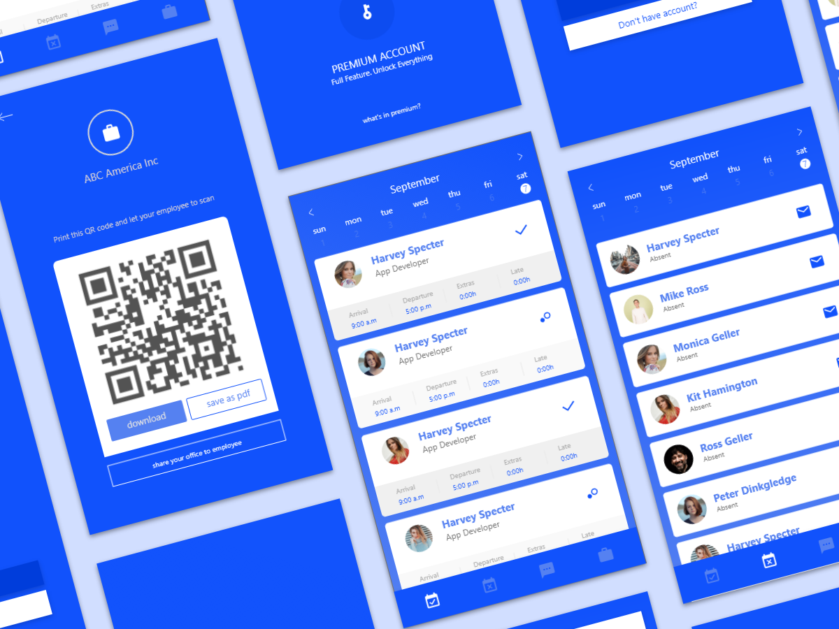 Office Hour: QR Code Attendance App by Al Walid Ashik on Dribbble
