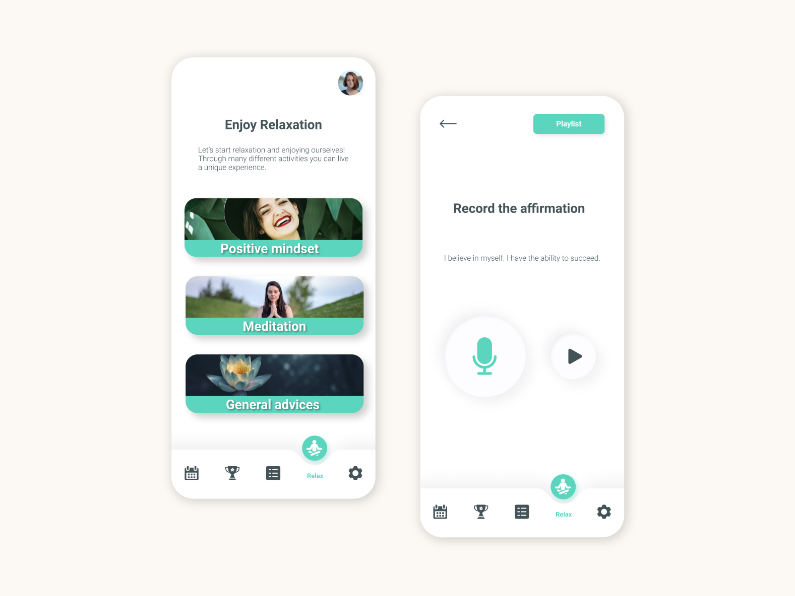 Harmony app by Hussein Malandi on Dribbble