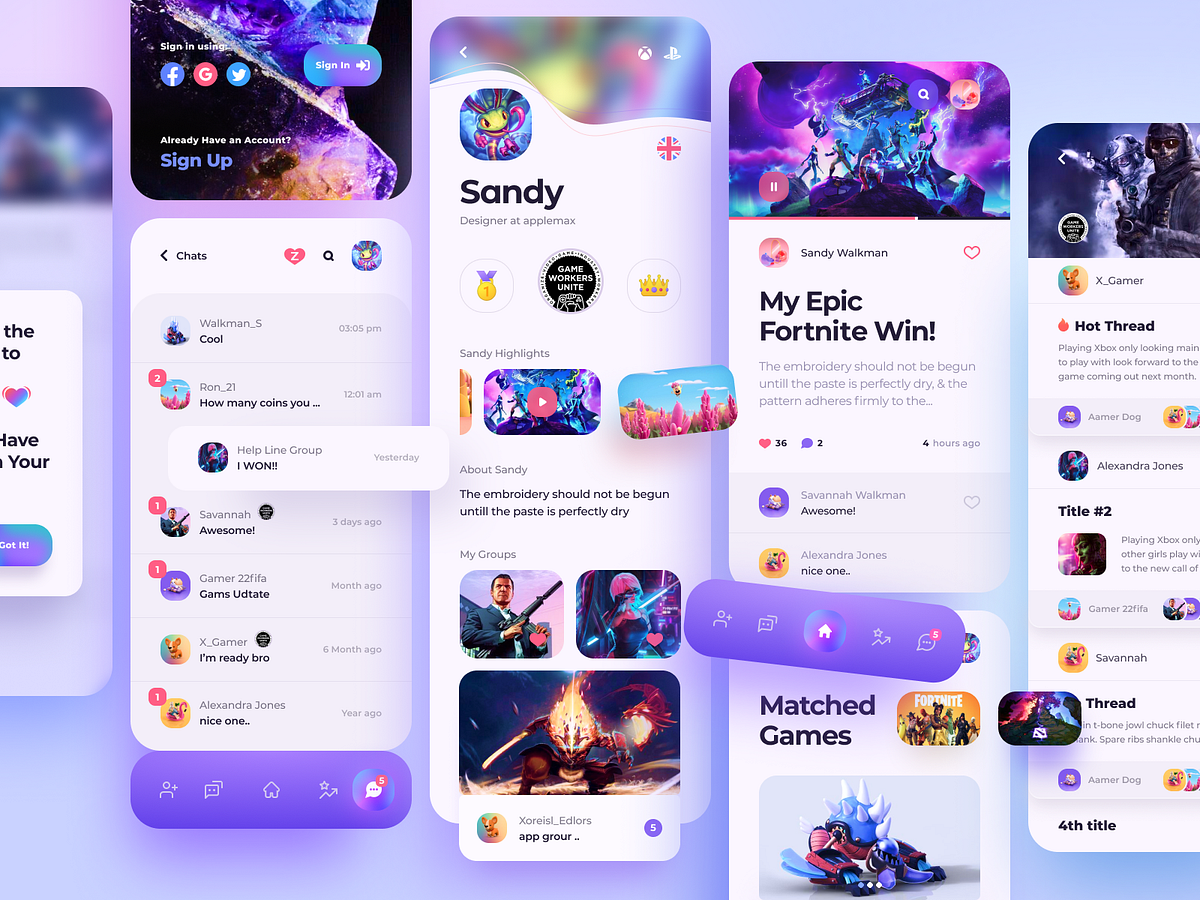 Browse thousands of UI App images for design inspiration | Dribbble