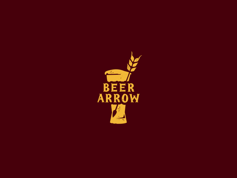 Beer Arrow by Ignislogo on Dribbble