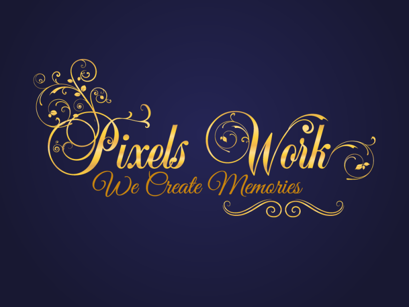 pixel work logo by Khadiza Nany on Dribbble
