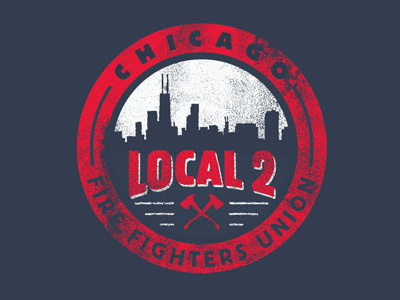 Chicago Fire Fighters Union by Brock Manke on Dribbble