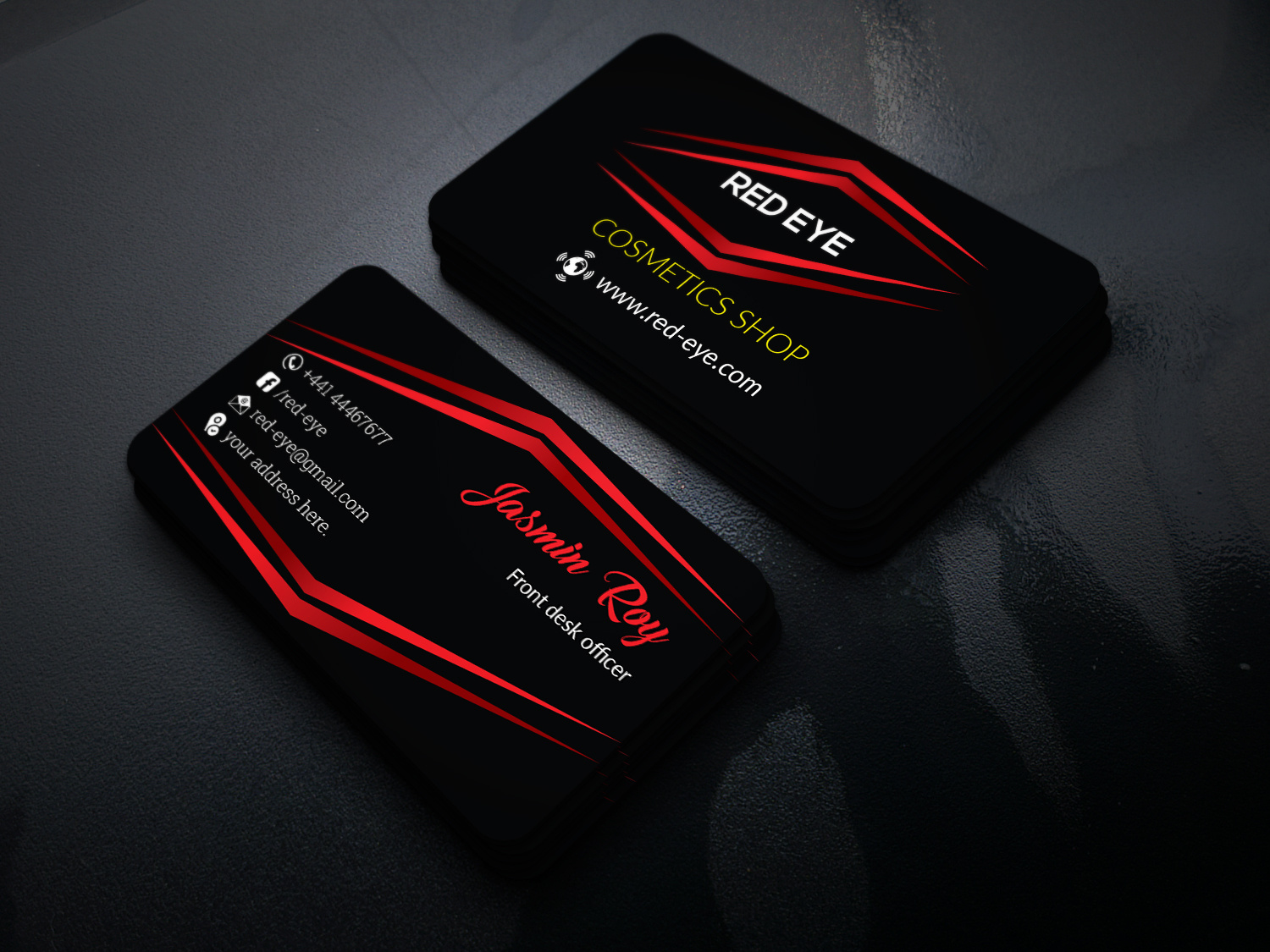 Red Eye by Gourab Roy on Dribbble