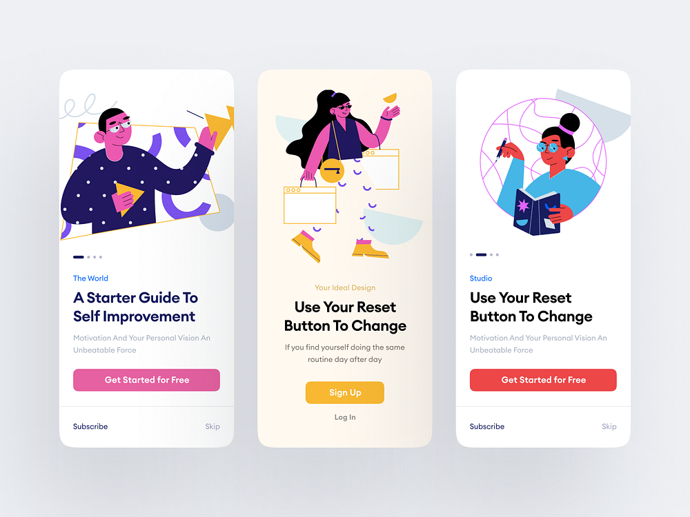 No Comments Illustrations by Craftwork Studio on Dribbble