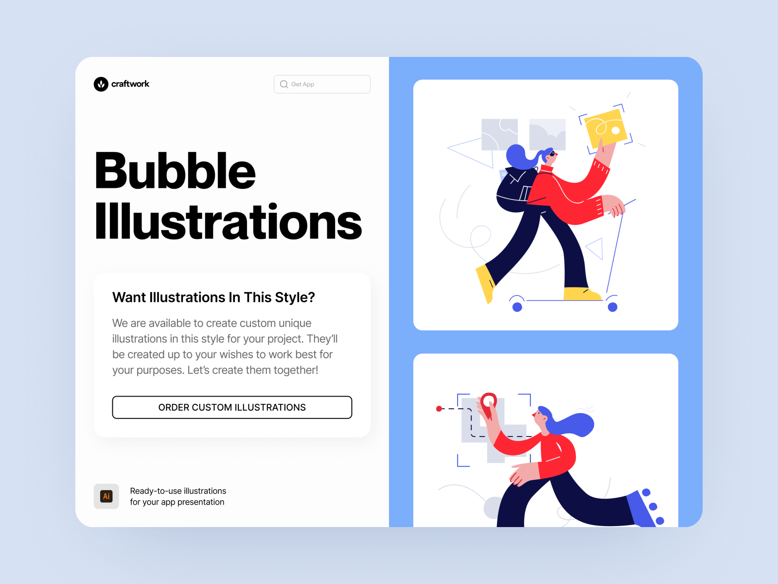 Bubble Illustrations 🛴 by Craftwork Studio for Craftwork on Dribbble