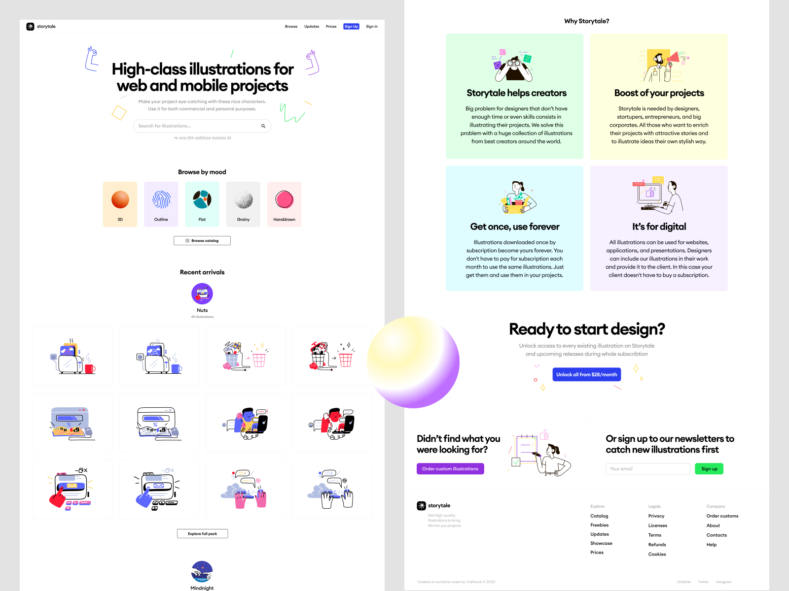 Introducing Storytale 2 🥳 by Craftwork Studio for Craftwork on Dribbble