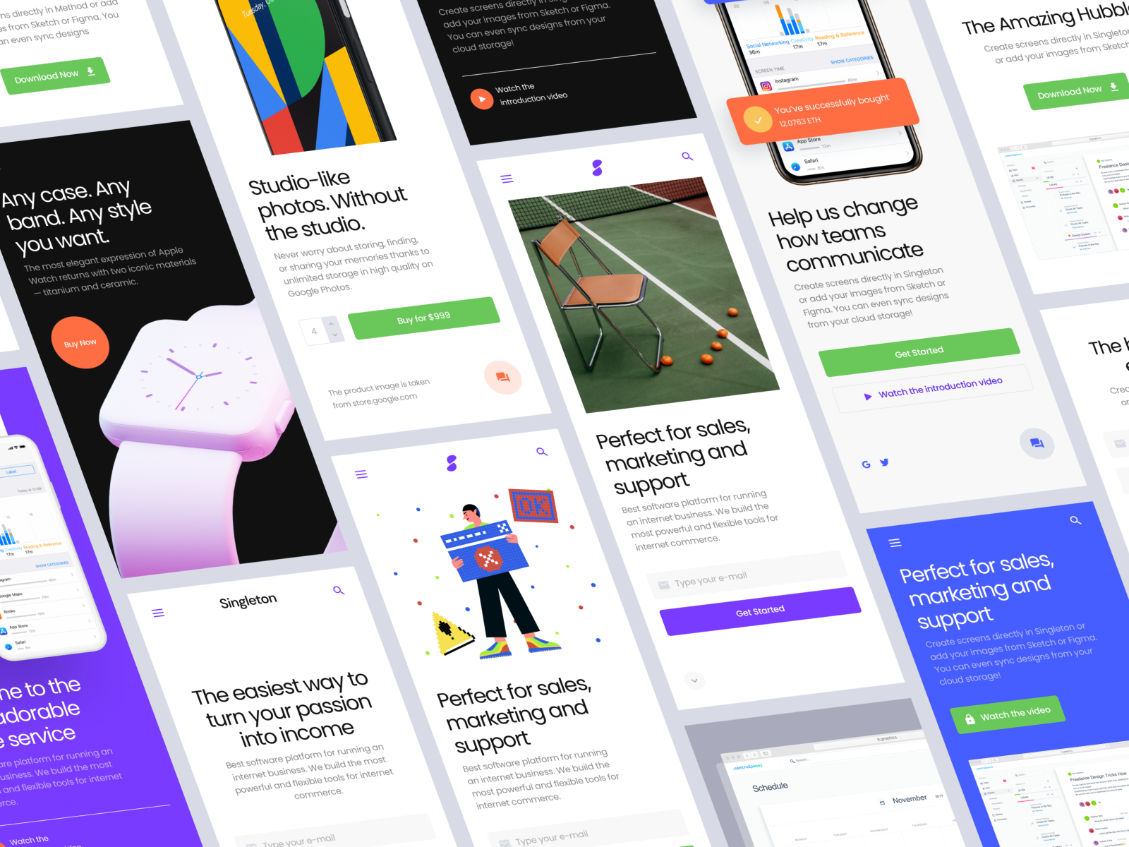 Singleton New 100+ Mobile Blocks by Craftwork Studio for Craftwork on ...