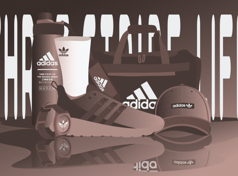 Adidas collection art 2 by Sasha on Dribbble