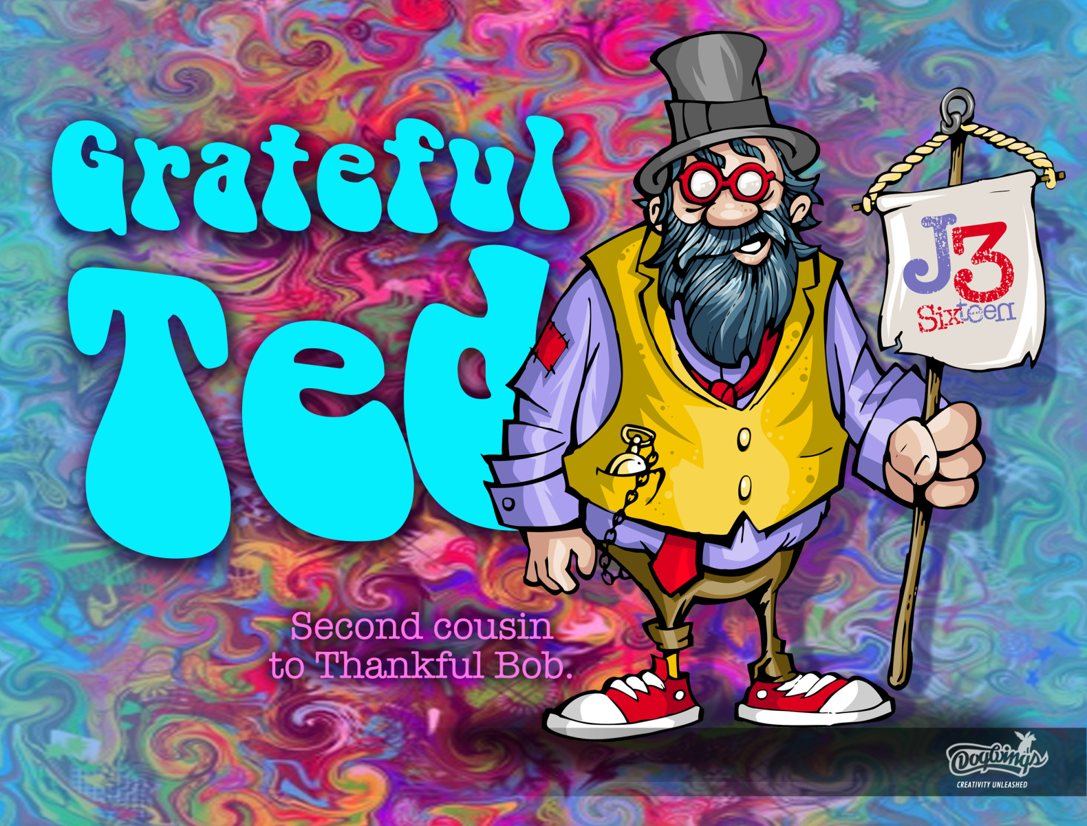 GRATEFUL TED by Chip David on Dribbble
