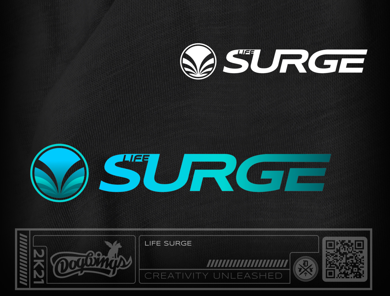 LIFE SURGE LOGOS by Chip David on Dribbble