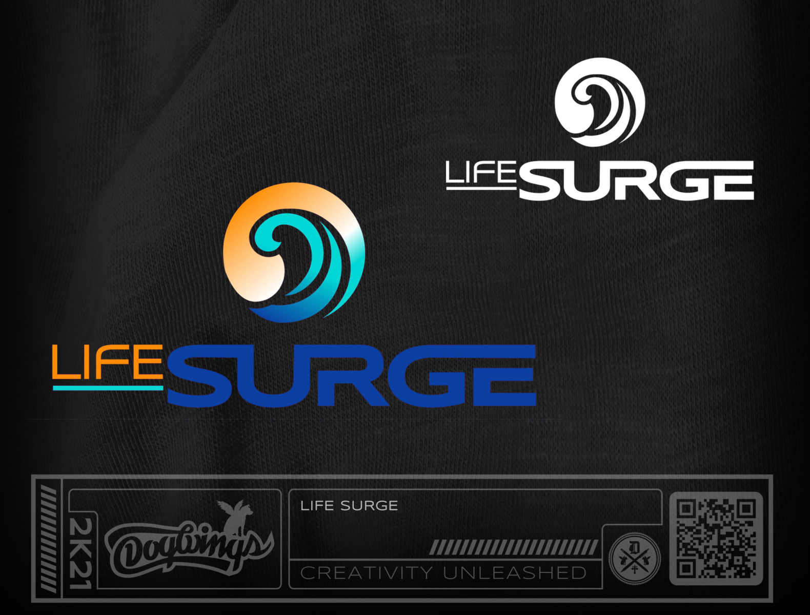 LIFE SURGE LOGOS by Chip David on Dribbble