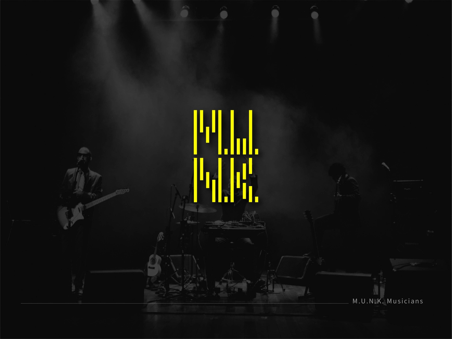 MUNK (Musician Logo) by kashif Iqbal on Dribbble