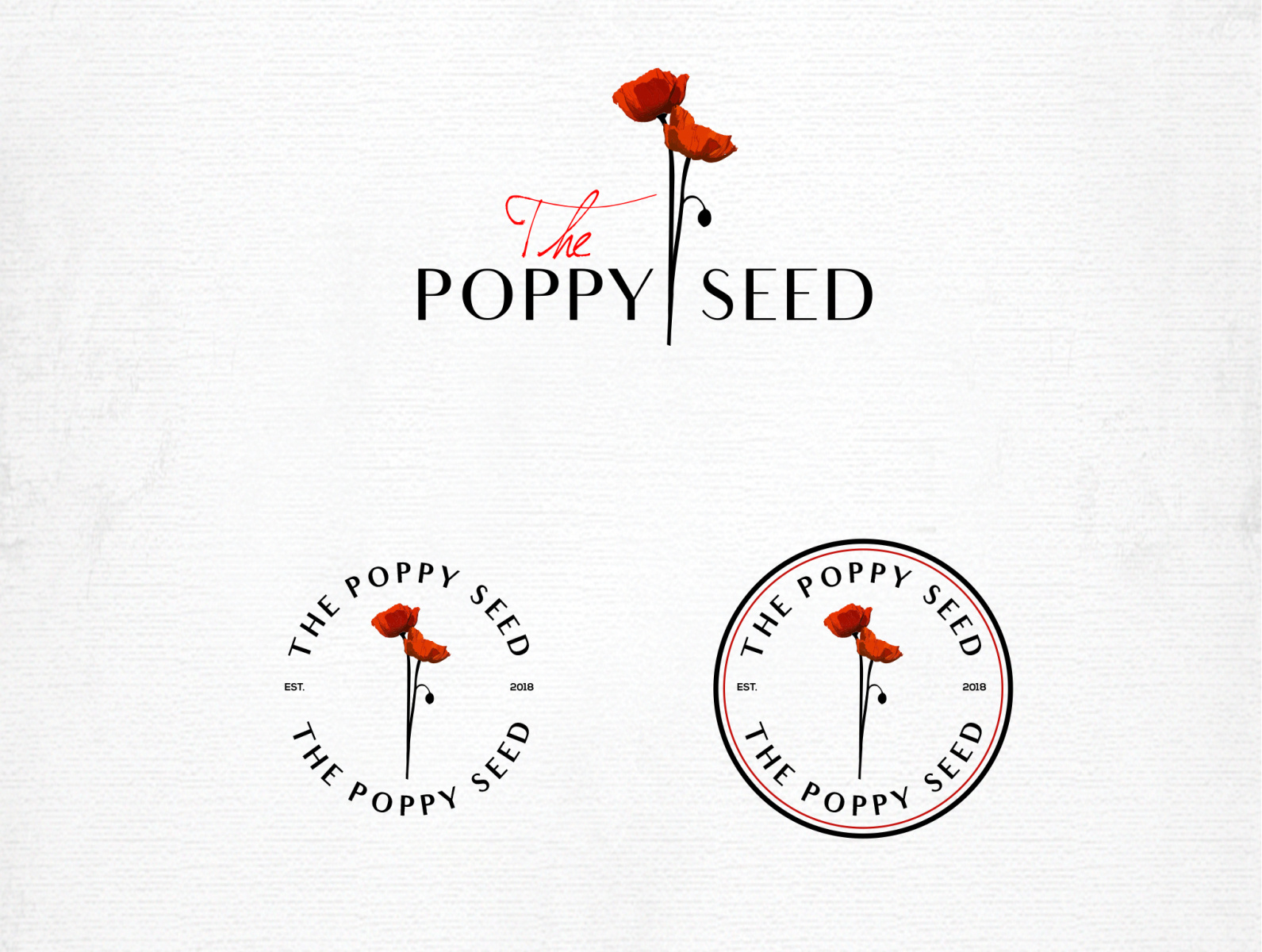 The Poppy Seed by M A H F U J U R on Dribbble