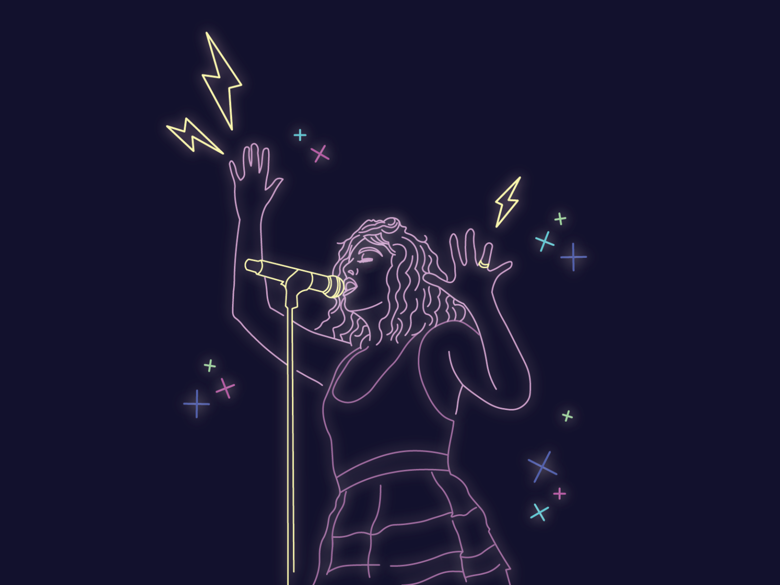 Lorde by Megan Smith on Dribbble