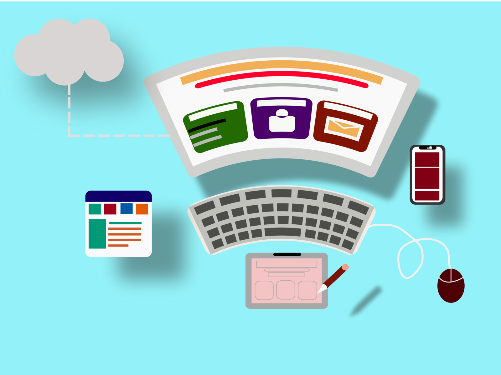 Wireframe by Abu rayeesul on Dribbble