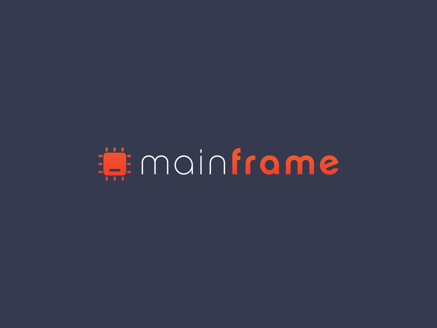 Mainframe Logo by Tom Caiani | Logo Designer on Dribbble