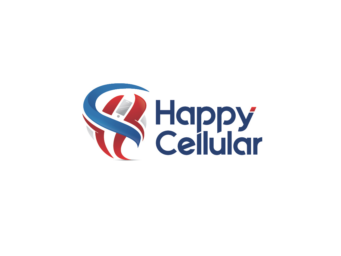 Happy Cellular by Logosoft Tech on Dribbble